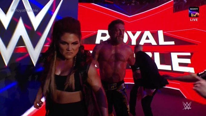 Edge returns after 3 months at the Royal Rumble; gets eliminated in ...