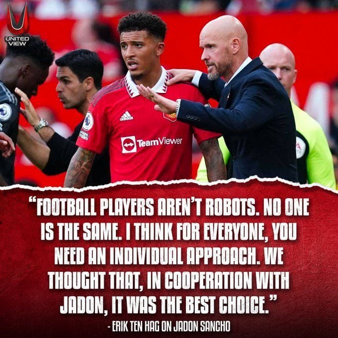 "Football players aren't robots" - Ten Hag admits he 'can't force ...