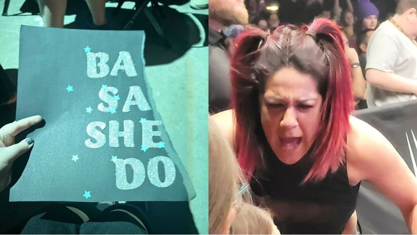 Bayley tears up a WWE fan's poster; sends four-word 'insult' afterward ...