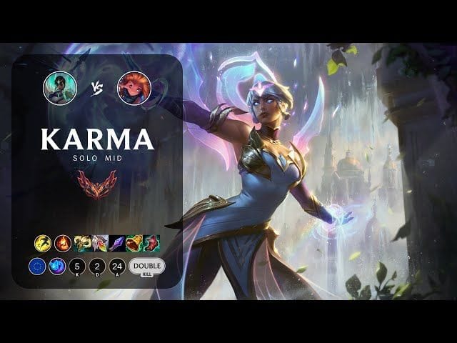 Guide to midlane tank Karma in League of Legends season 13