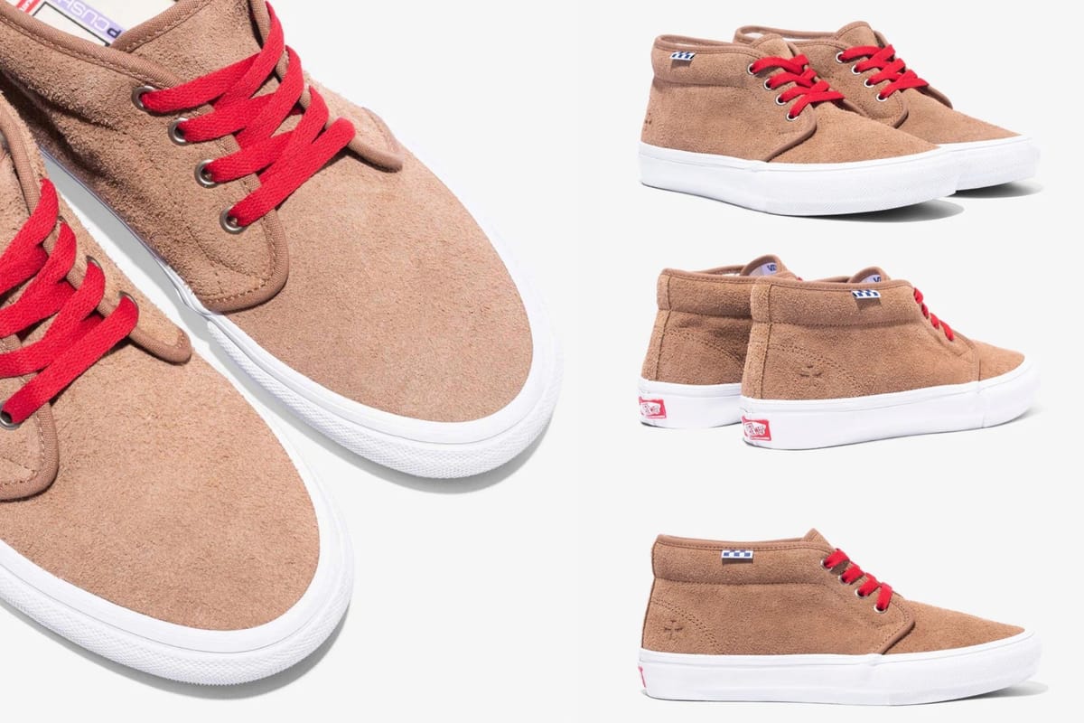 NOAH: NOAH x Vans Skate Suede Chukka Boots: Where to buy, price, and ...