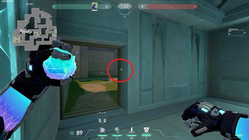 Best Kay/O lineups for Lotus in Valorant