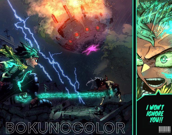 My Hero Academia Chapter 379 Shigaraki Overpowers All For One And Goes Up Against Deku With