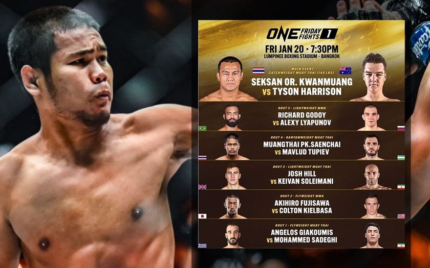 ONE Friday Fights 1: ONE Championship reveals full card for ONE Friday ...