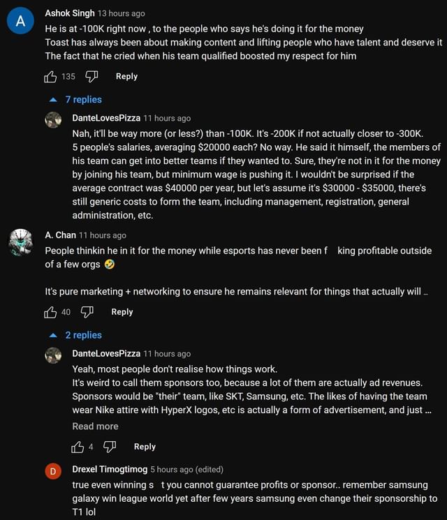 Disguised Toast claims to have made "$0" after qualifying for VCT Challengers