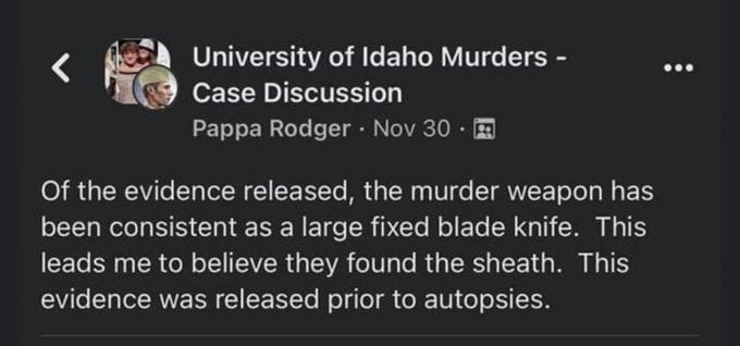 "How would anyone besides him know some of this?" - Theory about ...