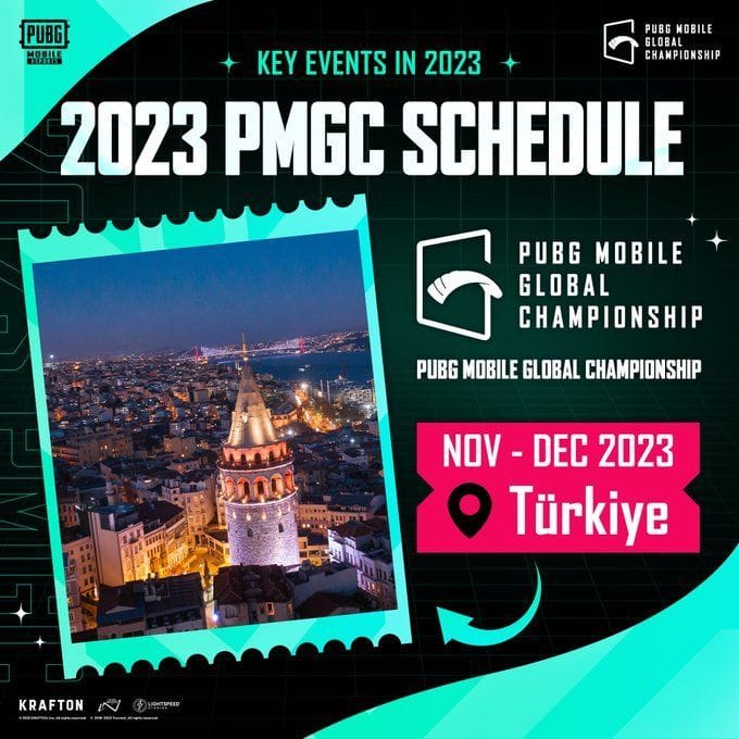 PUBG Mobile Esports 2023 announcement: PMGC, PMWI, PMPL, new point system, and more
