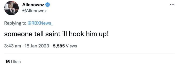 Roblox fans and popular YouTuber react to Kim Kardashian's son Saint ...