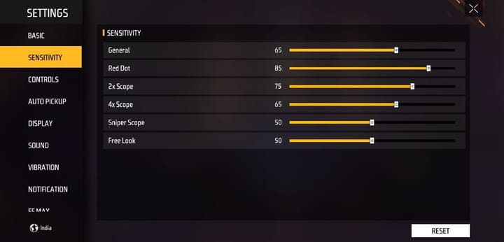 Best Free Fire MAX settings to use in 2023