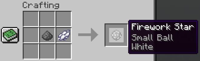 Firework Recipes in Minecraft