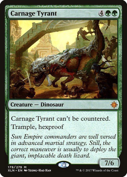 Magic: The Gathering's Tyrranax Rex could be the next Carnage Tyrant in ...
