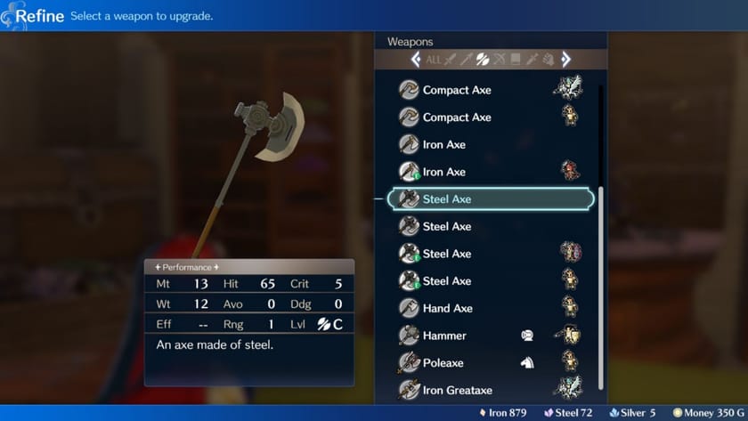 How to forge and upgrade weapons in Fire Emblem Engage