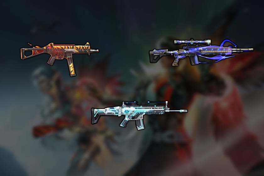 How to get free permanent gun skin in Free Fire MAX (OB38 version)