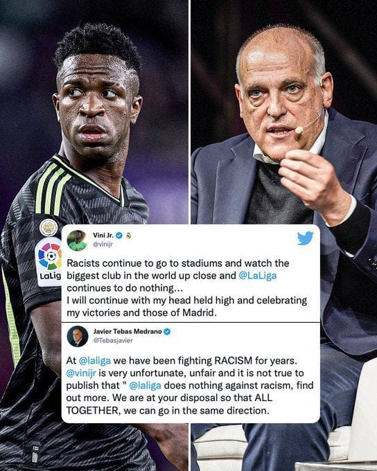 "La Liga continues to do nothing" - Real Madrid star Vinicius Jr. hits ...