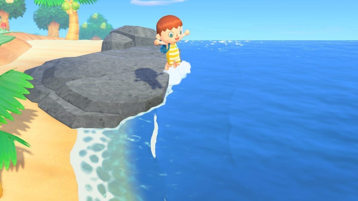 Animal Crossing: New Horizons diving and swimming guide