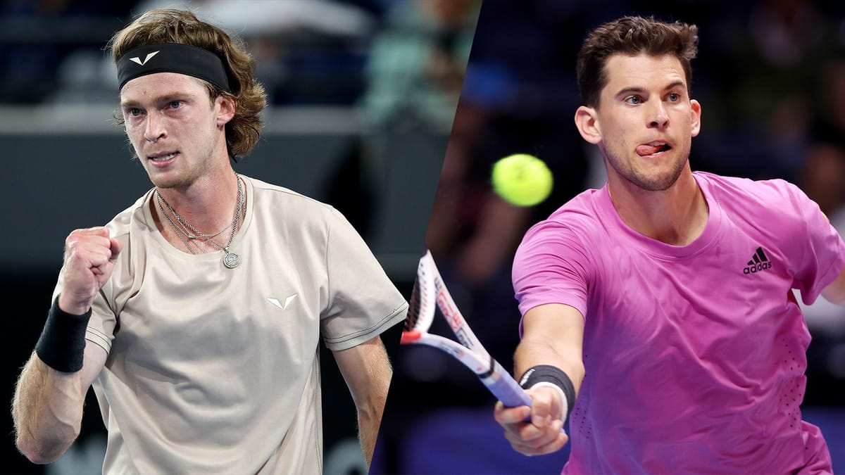 Australian Open 2023: Andrey Rublev vs Dominic Thiem preview, head-to-head, prediction, odds and ...