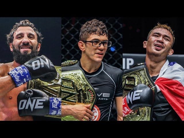 WATCH: Incredible performances from three world champions at ONE Fight ...