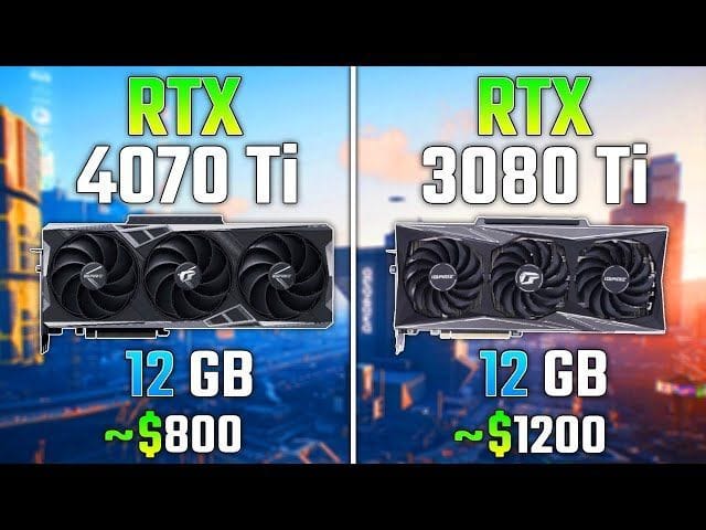 Nvidia Geforce RTX 4070 Ti vs RTX 3080 Ti: GPU comparison in 2023