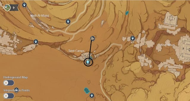 Genshin Impact Mysterious Stone Slate locations in the Desert of ...