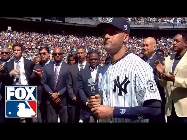 When Derek Jeter was praised by Brian Cashman for setting a great ...