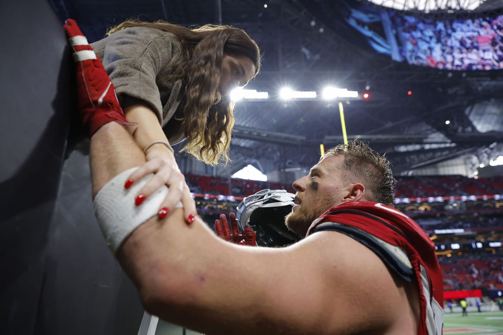 NFL world demands JJ Watt adopt badger gifted to him by fan