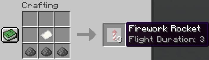 Firework Recipes in Minecraft