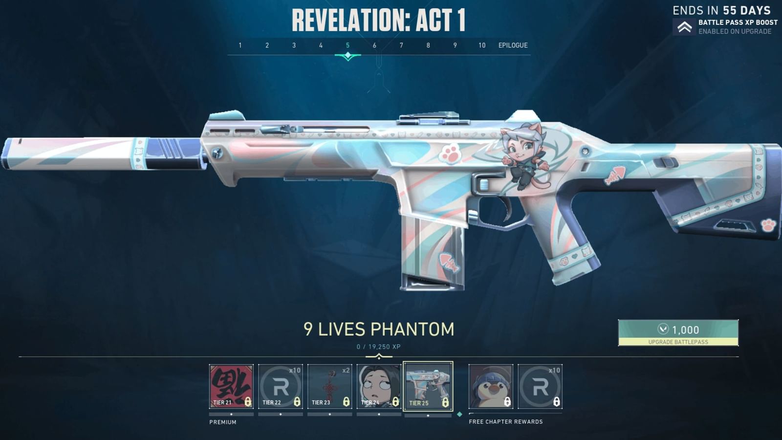 Valorant Episode 6 Act 1: All Battlepass tiers and rewards