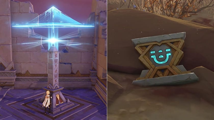 Genshin Impact: All 8 Primal Obelisk locations in Desert of Hadramaveth