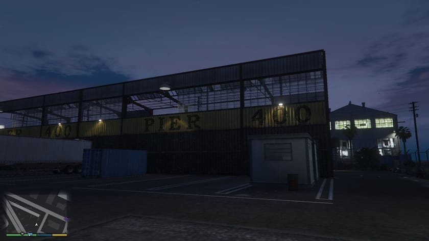 Where is Pier 400 located in GTA 5?