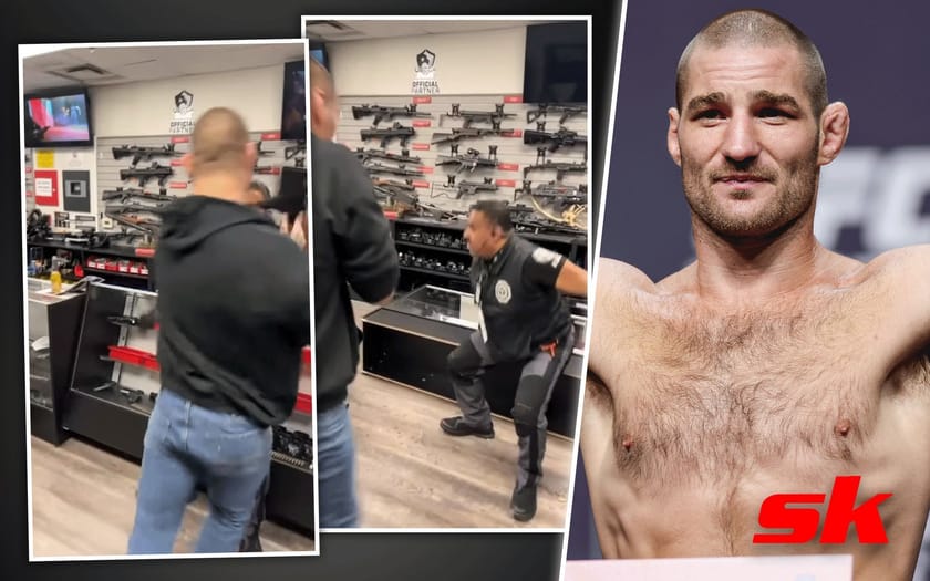 WATCH: Sean Strickland trips D.U.S.T.'s Dale Brown into a showcase full ...