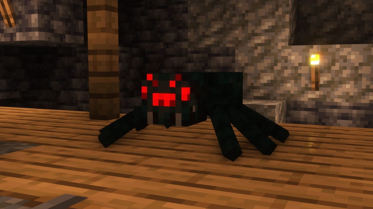 Every arthropod mob in Minecraft