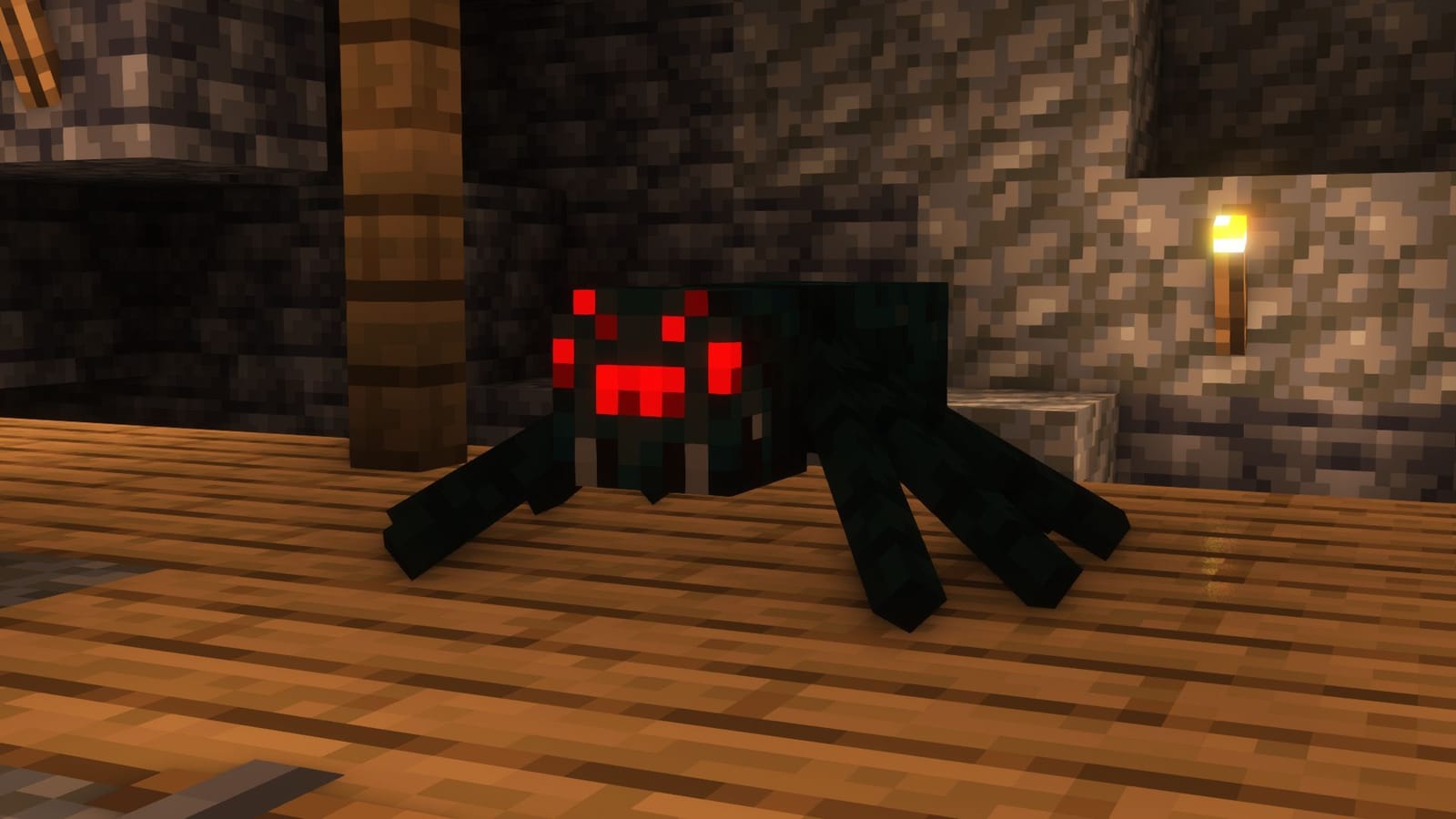 Every arthropod mob in Minecraft