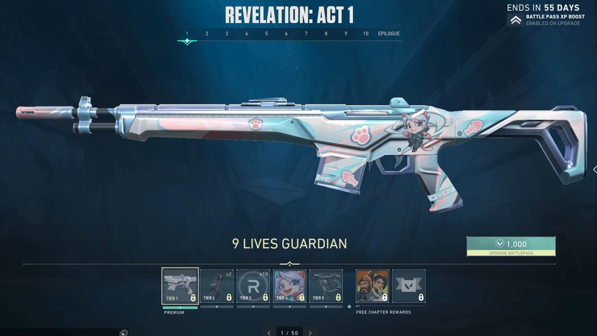 Valorant Episode 6 Act 1: All Battlepass tiers and rewards