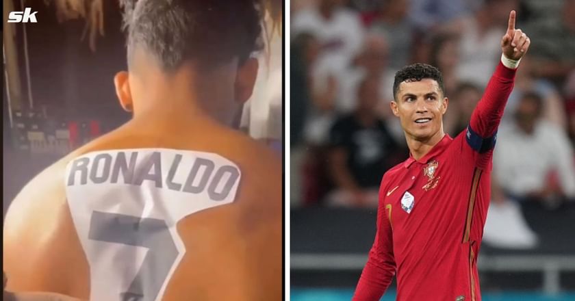 Indian Cristiano Ronaldo super-fan gets Portugal captain's name and ...