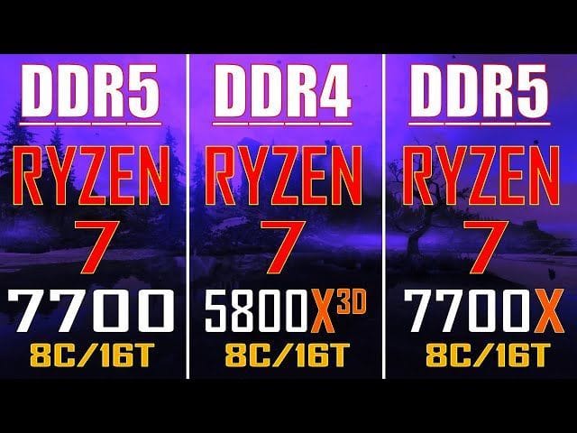 How does the Ryzen 7 7700 compare to the Ryzen 7 7700X? Specs ...