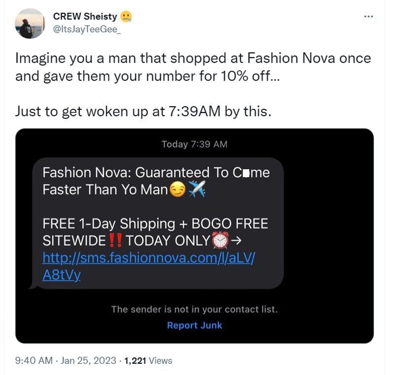 Who owns Fashion Nova? Hilarious text messages memes take over Twitter