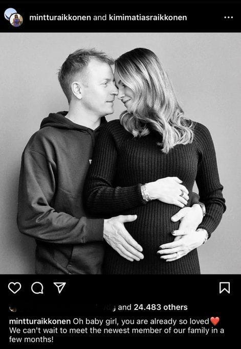 "Another little ice cube" – Kimi Raikkonen's latest announcement sends ...