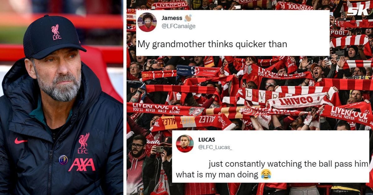 “My grandmother thinks quicker” – Liverpool fans label 29-year-old as ...