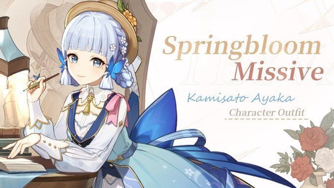 Genshin Impact reveals Ayaka skins details ahead of official release