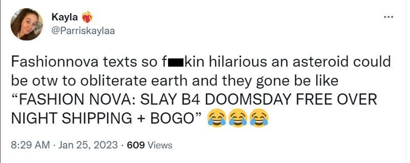 Who owns Fashion Nova? Hilarious text messages memes take over Twitter