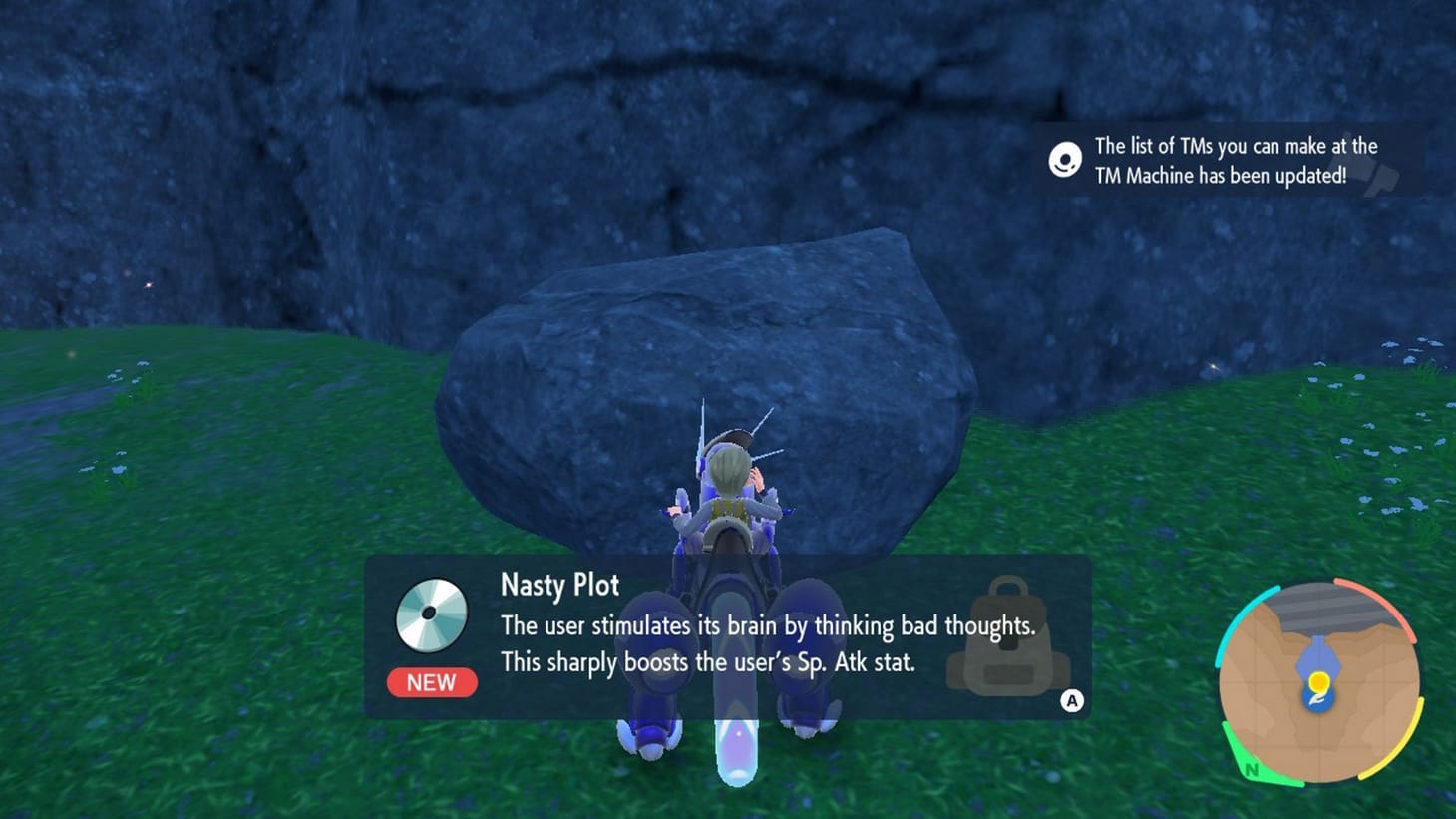 Where to find the Nasty Plot TM in Pokemon Scarlet and Violet?