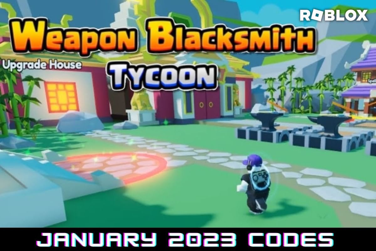 Roblox Weapon Blacksmith Tycoon Codes for January 2023: Free jades