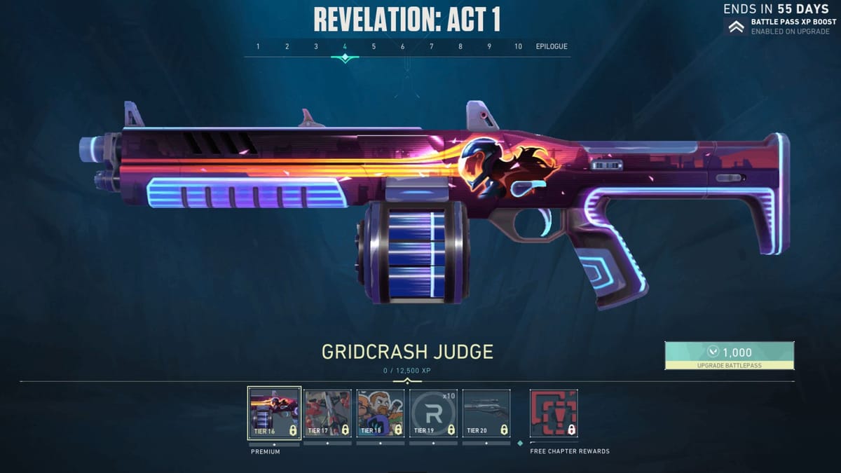 Valorant Episode 6 Act 1: All Battlepass tiers and rewards