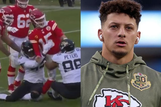 Why is Patrick Mahomes hobbling? Chiefs QB picked up ankle injury vs ...