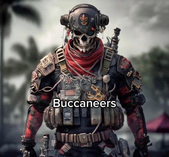 Concept art showcasing NFL Call of Duty operator skins causes a ...