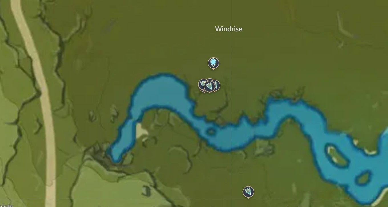 Genshin Impact Crystal Core farming locations and route