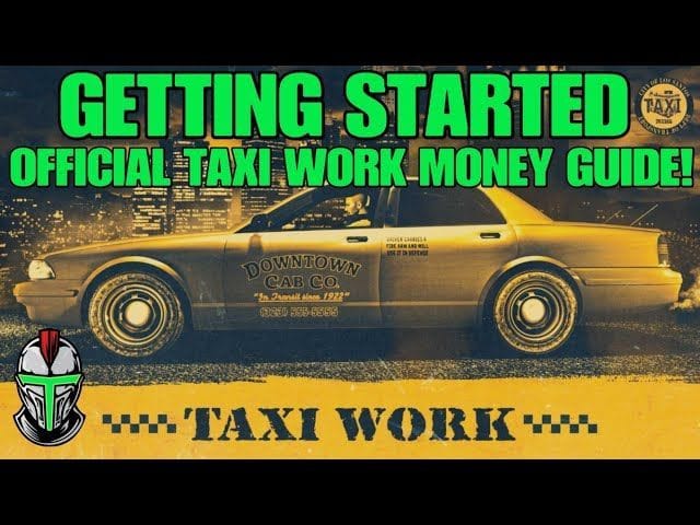 How much can players earn from GTA Online Taxi Work jobs?