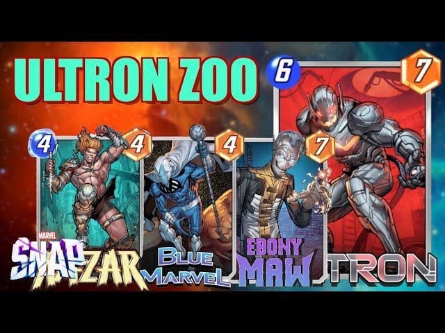 All Ultron card variants in Marvel Snap