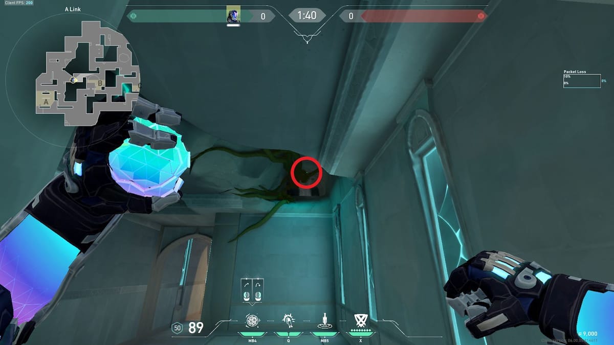 Best Kay/O lineups for Lotus in Valorant