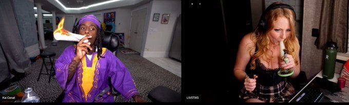 Kai Cenat banned from Twitch, some think it was because he passed out after doing edibles on stream